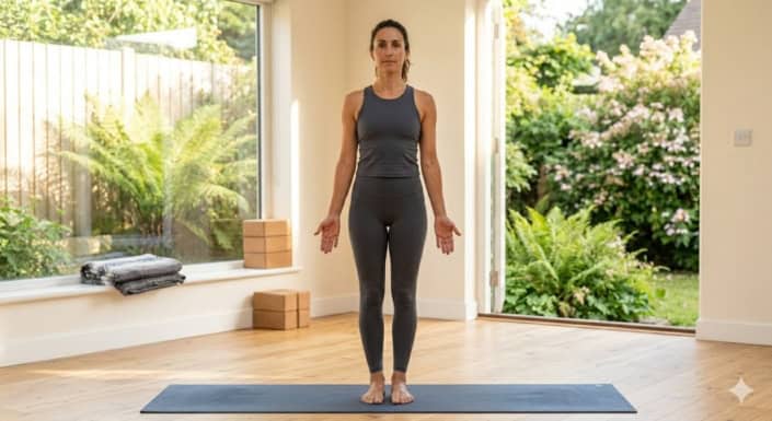 Free Beginner Yoga Class at Home (Simple 5-Min Daily Flow)